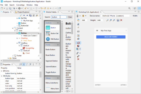 Low Code Platform / No Code, Open Source Power Apps alternative | Convertigo